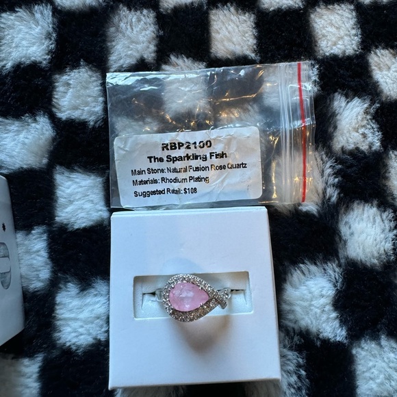 Bomb Party | Jewelry | Bp Sparkling Fish Ring | Poshmark